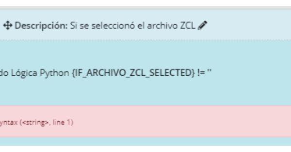 Invalid Syntax en un IF - Rocketbot Forum