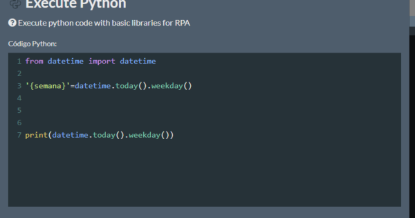 execute Python - Rocketbot Forum