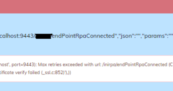 Error consumo de servicio REST con SSL - Rocketbot Forum