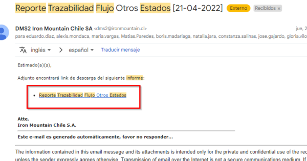 Modulo Leer Correo por ID (Gmail) no trae link del body - Rocketbot Forum