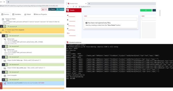 ROCKETBOT STUDIO: ERROR NO RESPONDE - Rocketbot Forum