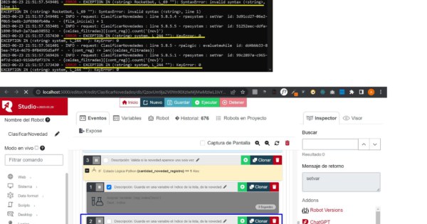 Sintaxis en Comando Asignar variable - Rocketbot Forum