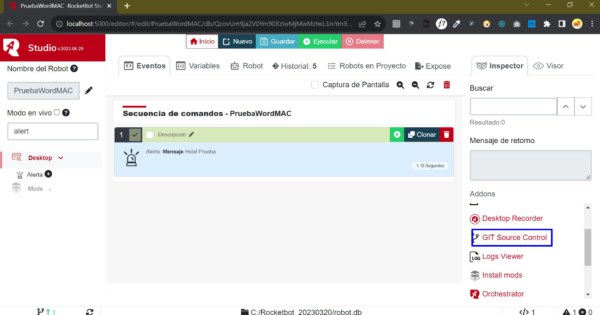 Git Source control - Rocketbot Forum