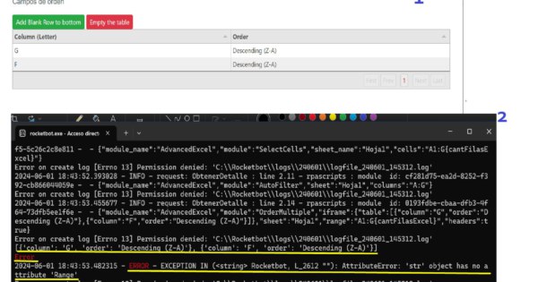 Ordenar por niveles - Rocketbot Forum