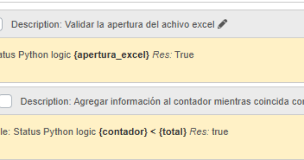 Comandos IF y WHILE juntos - Rocketbot Forum
