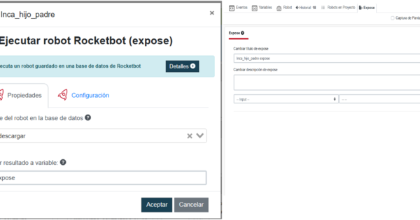 EXPOSE ROBOT HIJOS - Rocketbot Forum